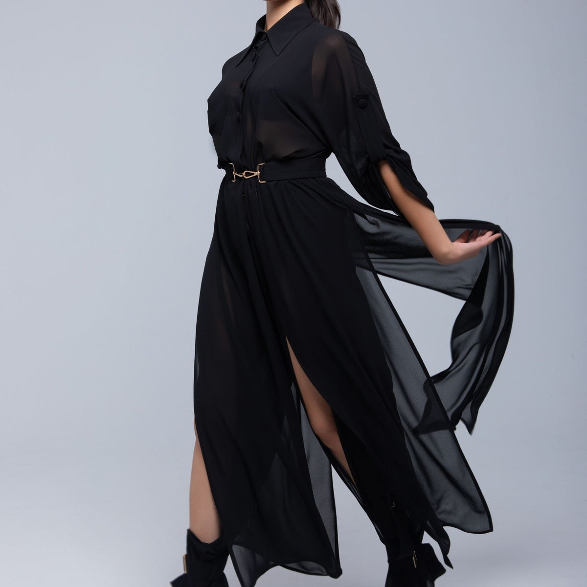 Sheer Cargo Pant – Adjustable Waist & Ankle Belts, Lightweight Style ...